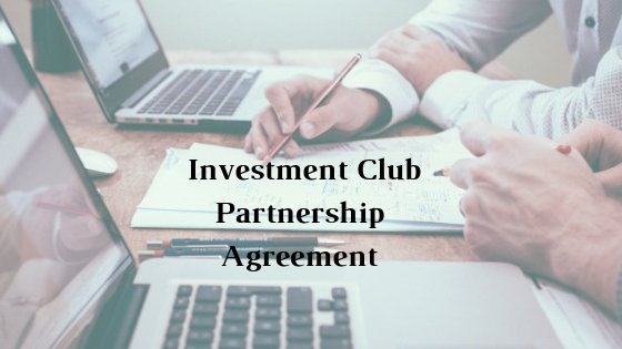 Investment Club Partnership Agreement | Legal Shots