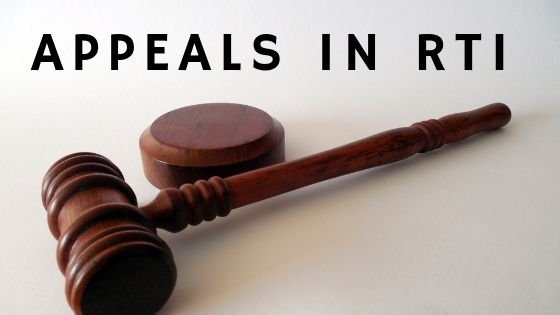 APPEALS IN RTI | Legal Shots