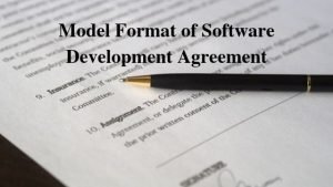 Model Format of Software Development Agreement | Legal Shots