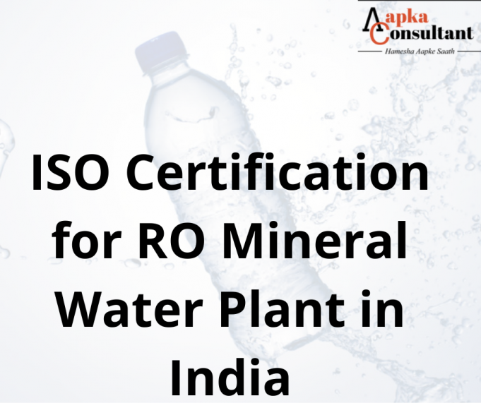 ISO Certification for RO Mineral Water Plant in India | Legal Shots