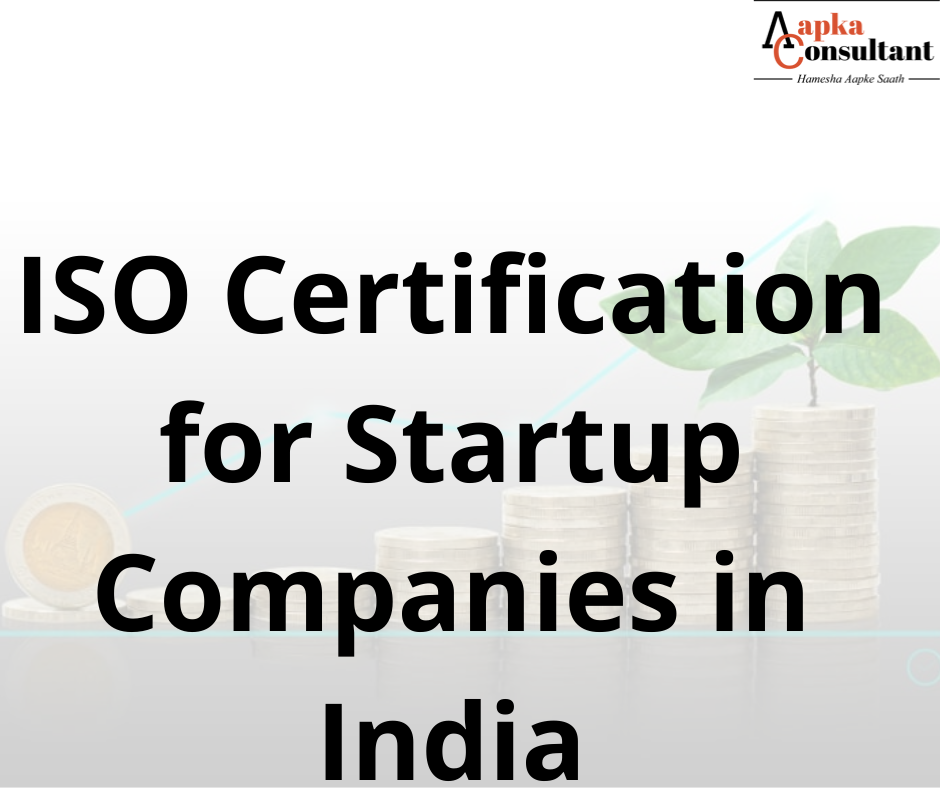 ISO Certification for Startup Companies in India | Legal Shots